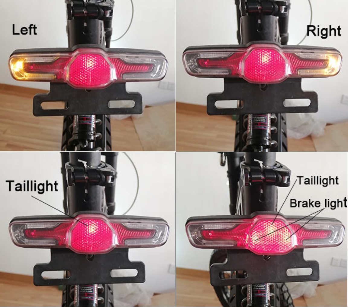 Unique Design LED Headlight Tail Rear Lights Brake Light Turning Light ...