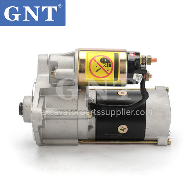 CATERPILLAR 4D31 E70B Starter Motor 859096 M2T64272 MITSUBISH Engine ...