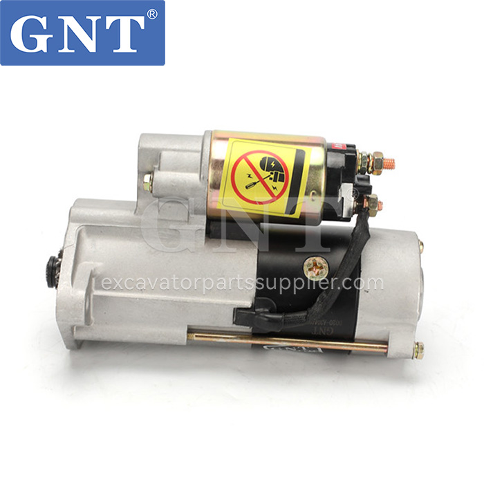 CATERPILLAR Starter MITSUBISHI Engine 4M40 E307C E307D M8T80472 ...