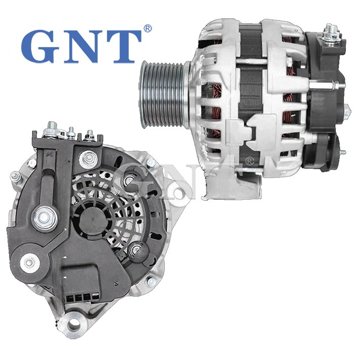 24V 80A Alternator compatible with WEICHAI WP10 Engine F000BL071F ...