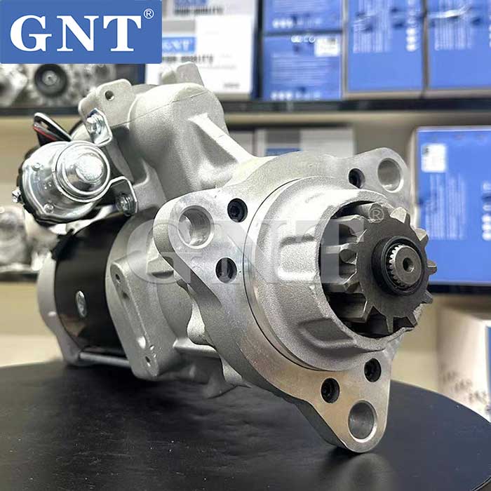 24V 11T 9.0KW GNT Starter compatible with Cummins N14 ISX C15 ISM S50 ...