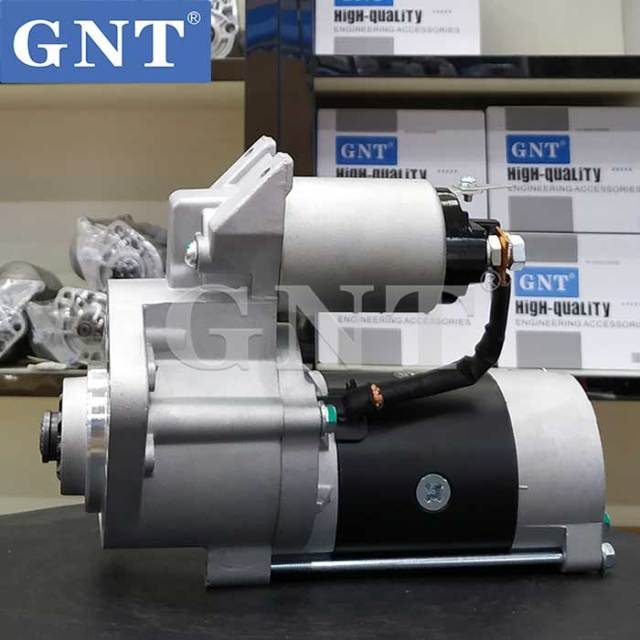 12V 9T Starter compatible with MITSUBISHI FUSO CANTER 4DR7 Engine ...
