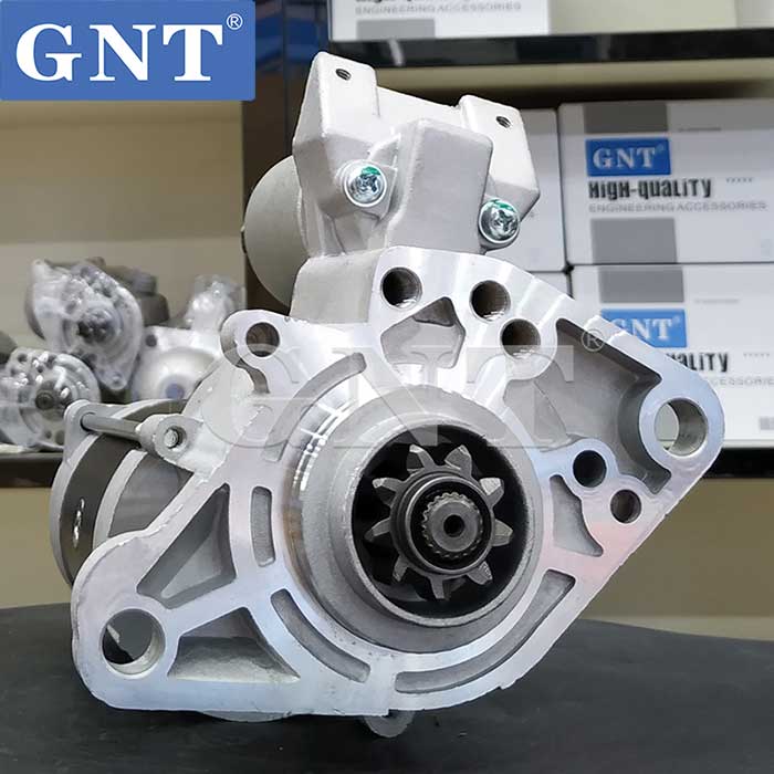 12V 9T Starter compatible with MITSUBISHI FUSO CANTER 4DR7 Engine ...