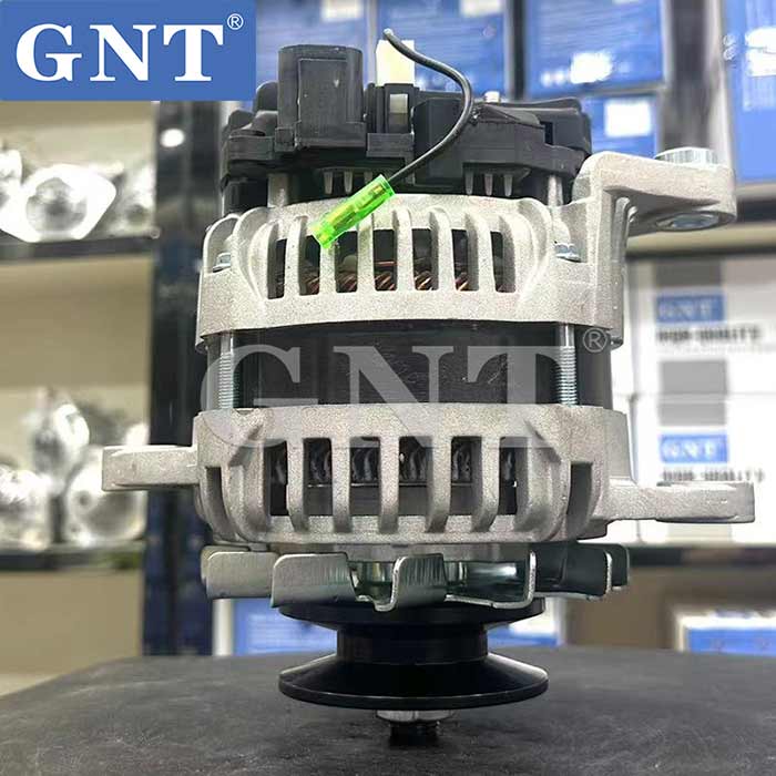 24V 100A Alternator for relectric air conditioner compatible with 4JB1 ...