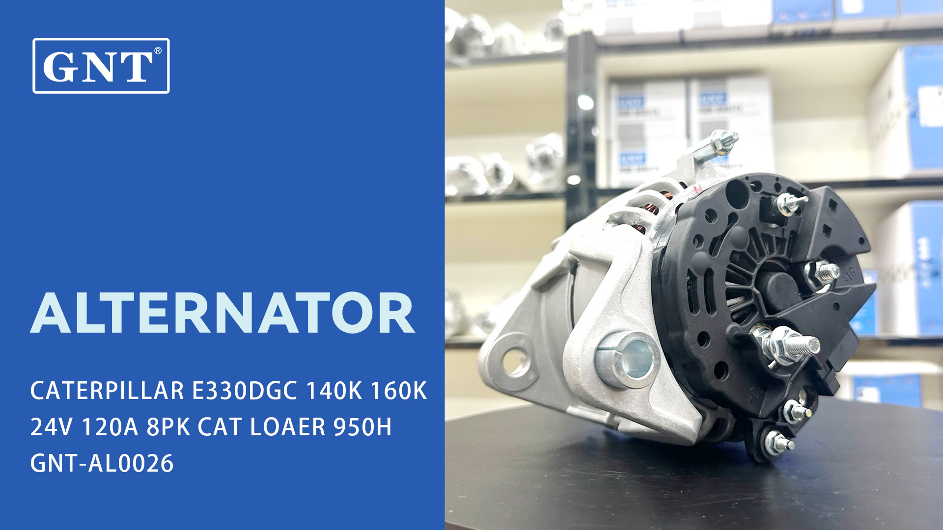 GNT Facotry Alternator for CATERPILLAR C15 C7 C9 ENGINE WHEEL LOADER ...