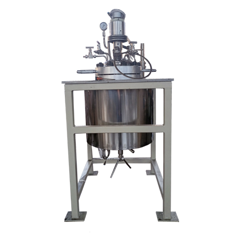 10L titanium high pressure lab reactor carbon steel rack supported