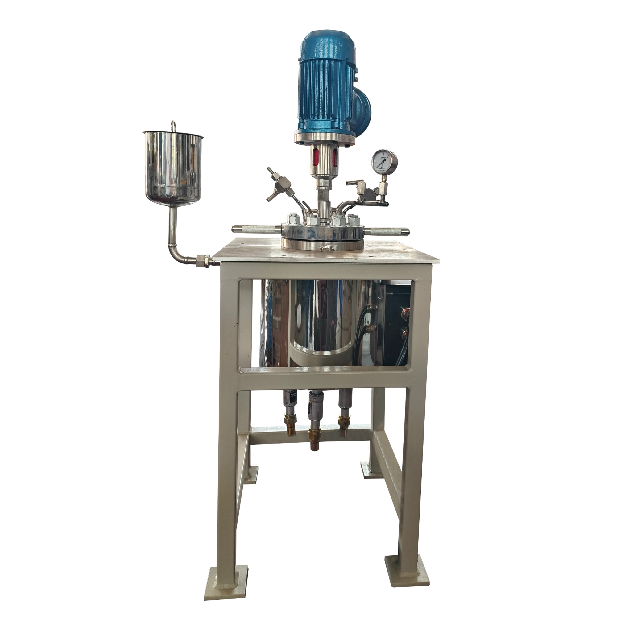 1L mechanical sealed stainless steel lab reactor