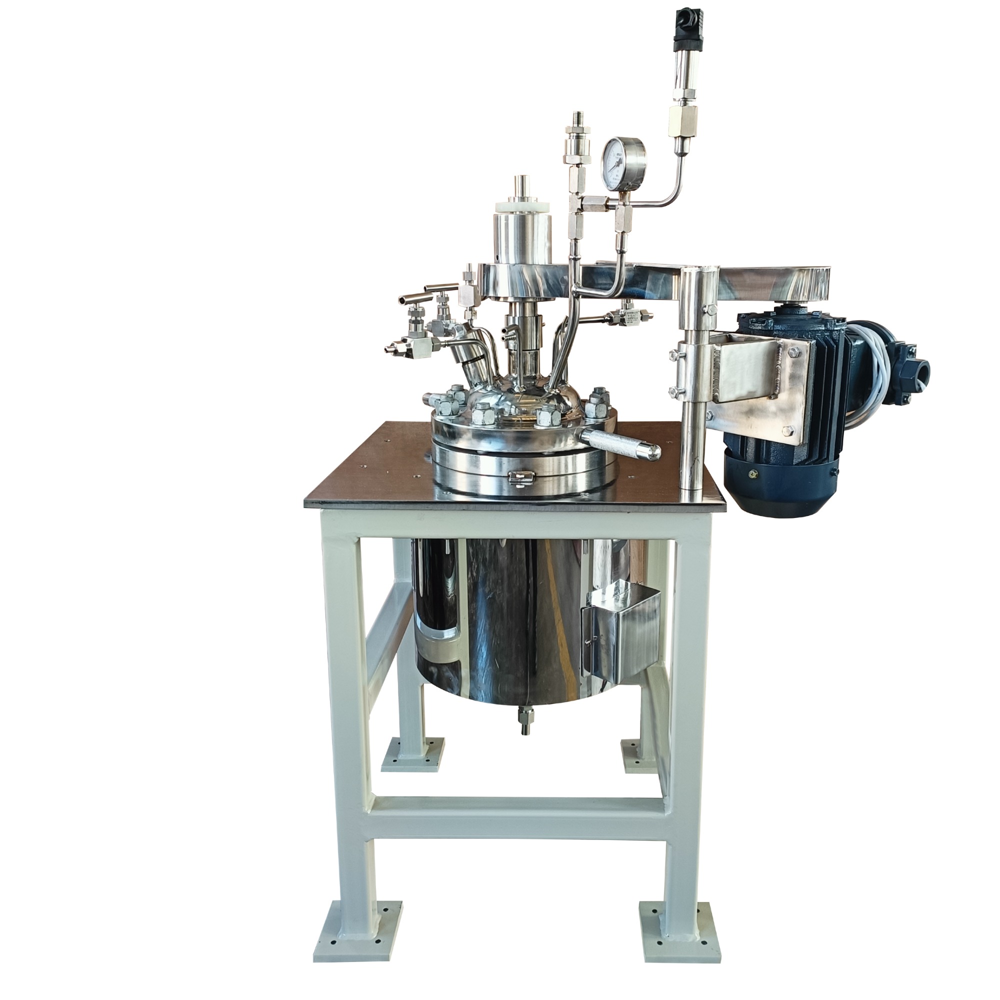 3L reactor with side motor driving magnetic sealed