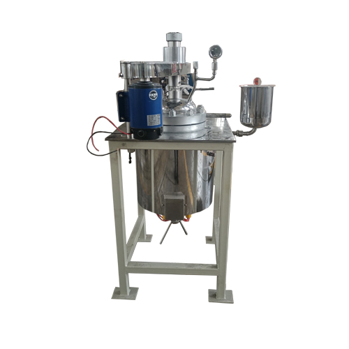 10L stainless steel high pressure lab reactor with offside drive motor