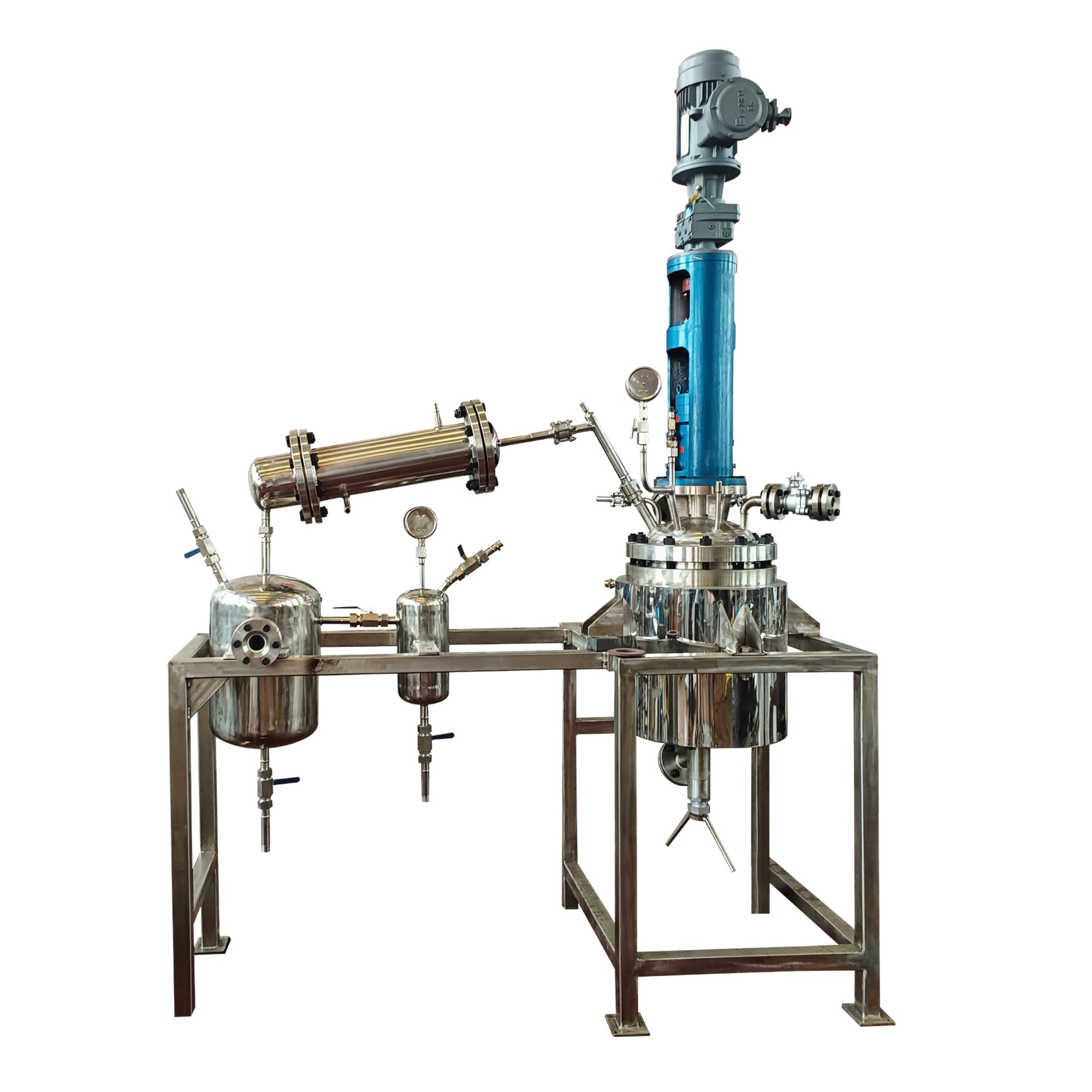 30L stainless distillation reactor system for organic agent