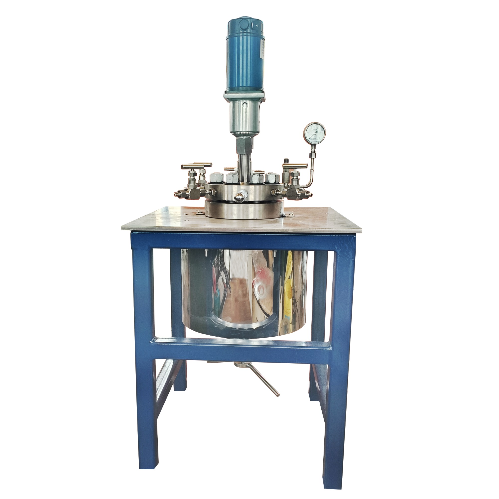 1L lab reactor thermal oild heating with magnetic sealing