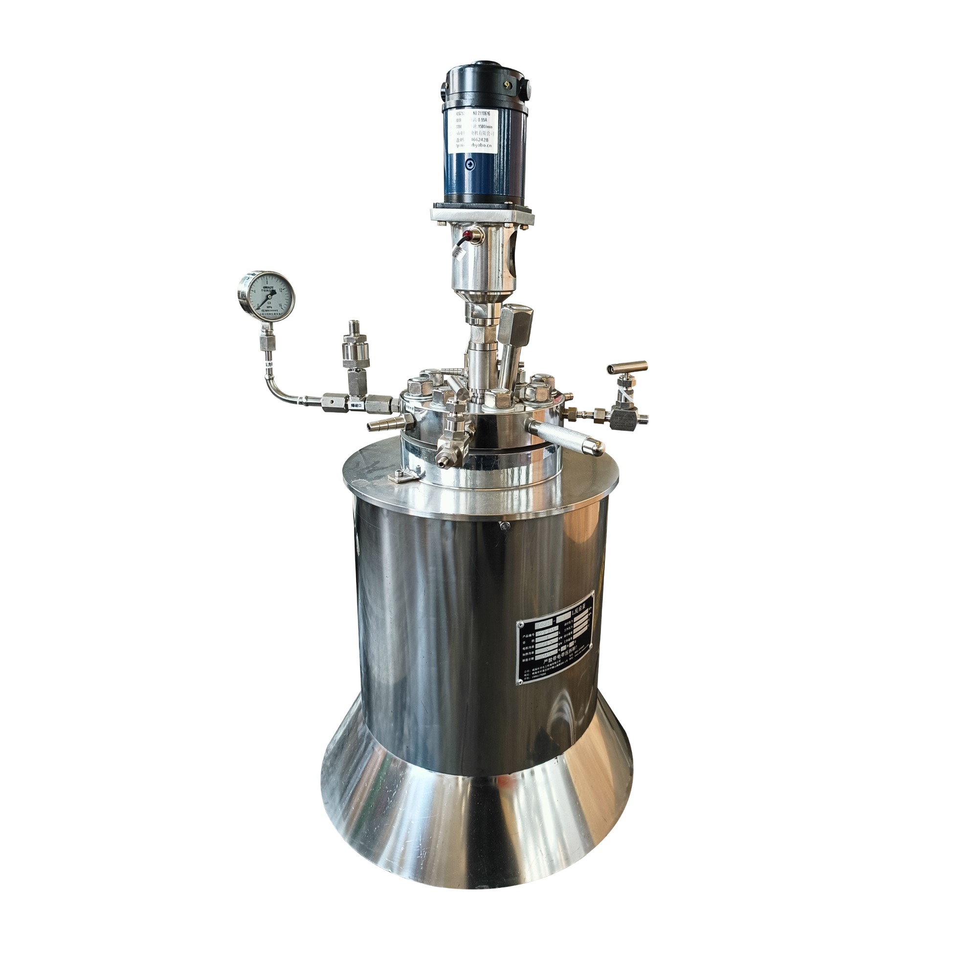 1L lab reactor stainless steel 304