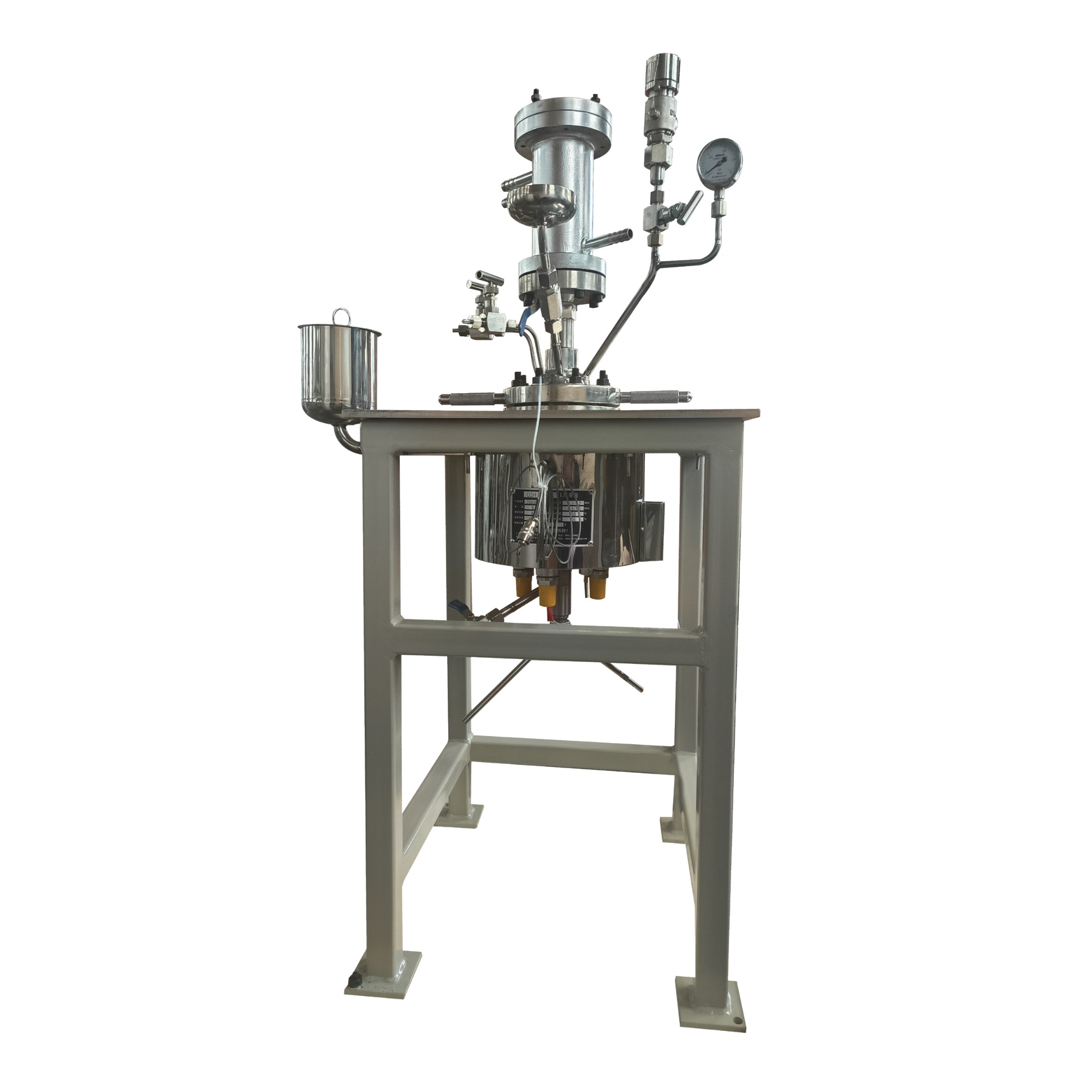 0.5L electric heater with thermal oil high pressure lab mini reactor