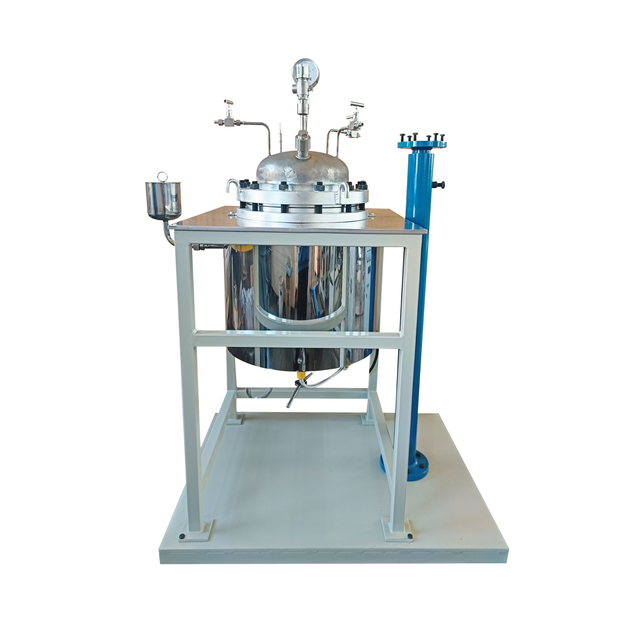 30L high pressure lab reactor with electric heating bar injected inside ...