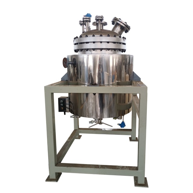 200l Hastelloy pilot reactor with jacket and insolation