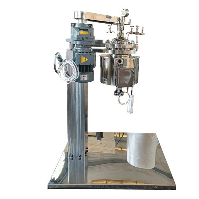 0.5L electric heater with thermal bath lab reactor