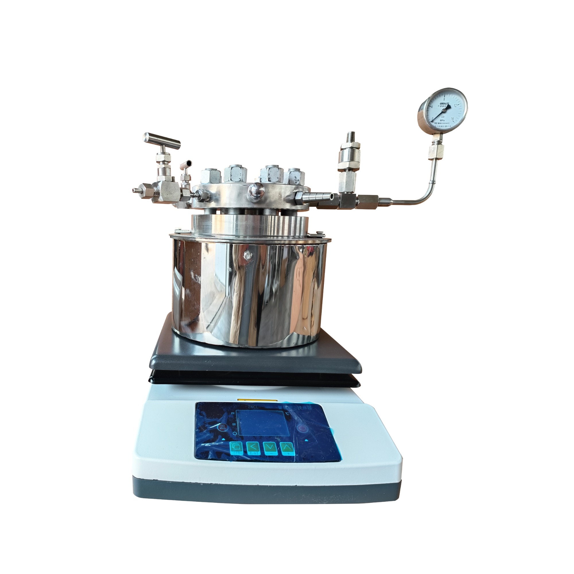 0.5L lab bench reactor vessel