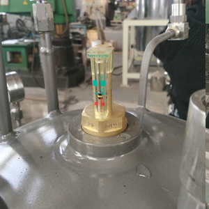 25L cryogenic reactor with level gauge