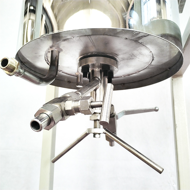 Automatic lab reactor for polycondensation