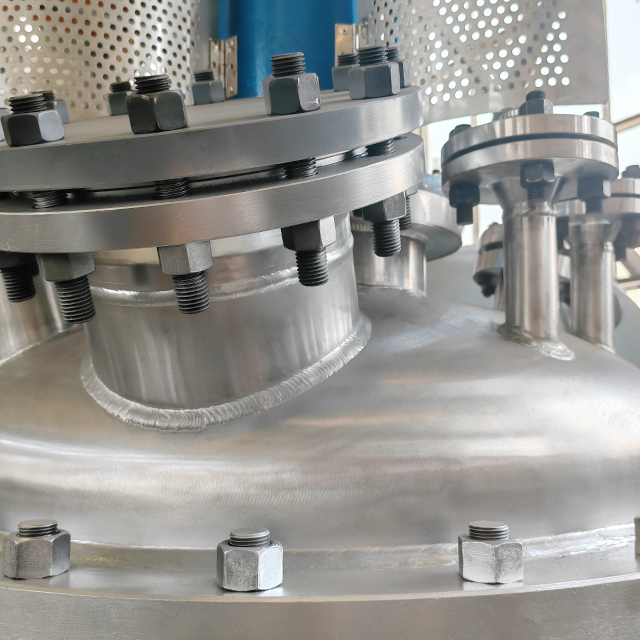 500 L stainless steel pilot reactor for pharmaceutical intermediates