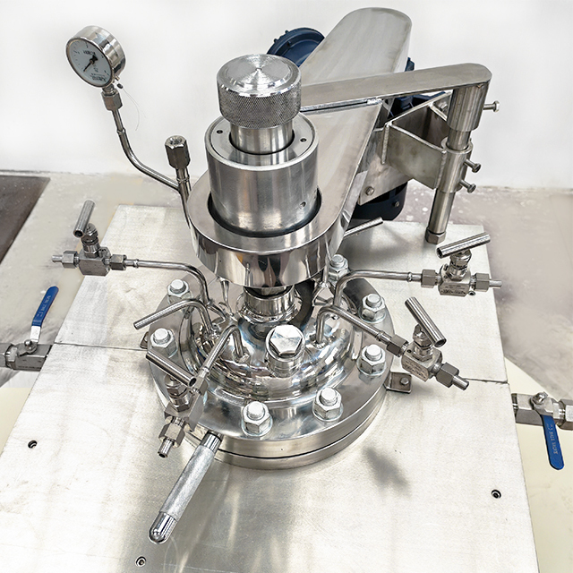 10 liters stainless reactor jacked heat with oil batch
