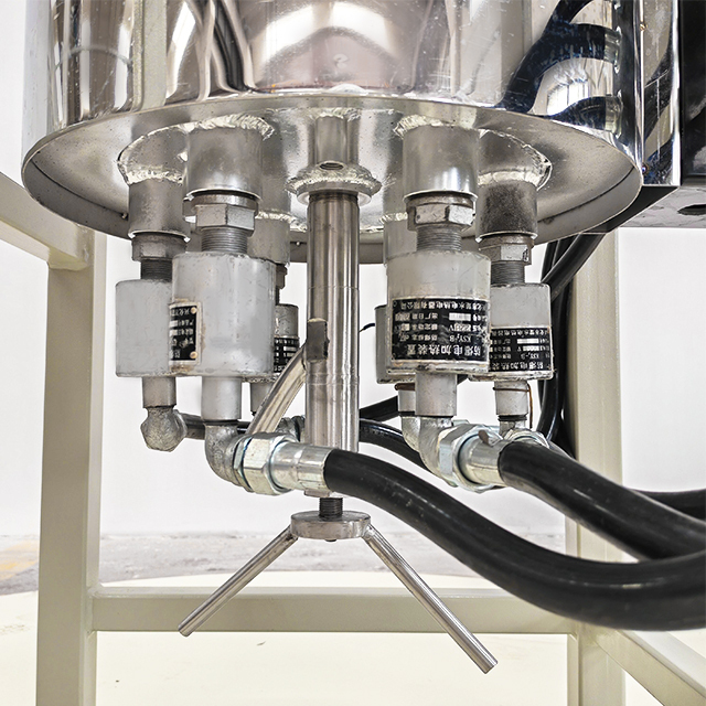 10 liters stainless reactor jacked heat with oil batch