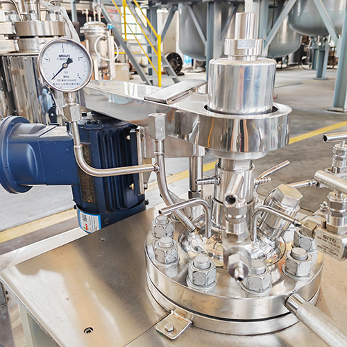 2L Jacked stainless steel lab reactor intergated with adjustable ...