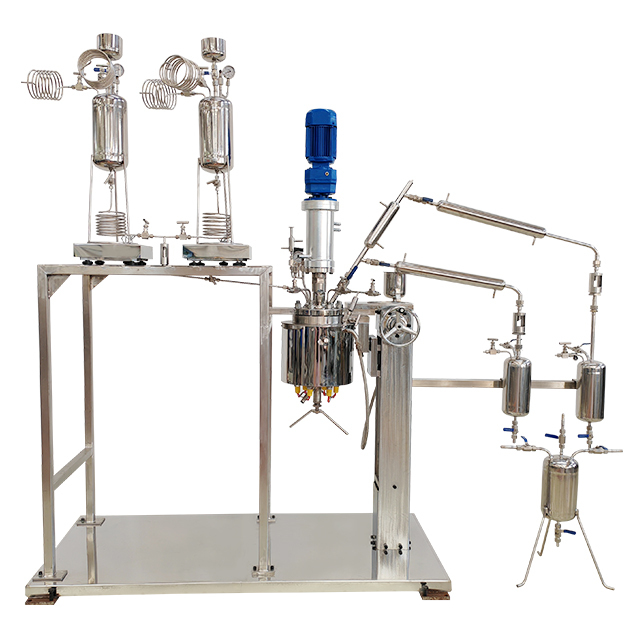 High temperature laboratory reactor system for Esterification