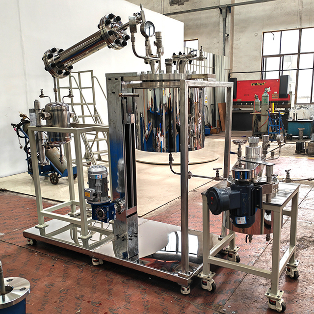 Ethylenediamine lab reactor system