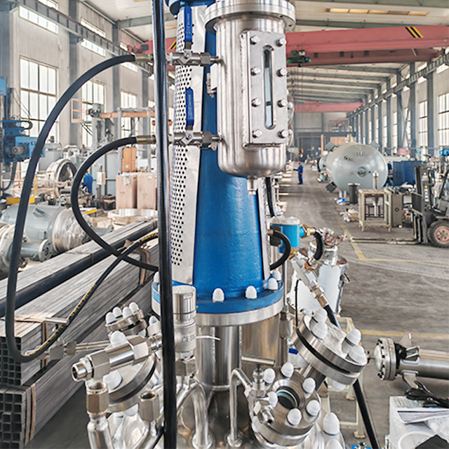 100L duplex stainless steel jacket chemcial distillation reactor system