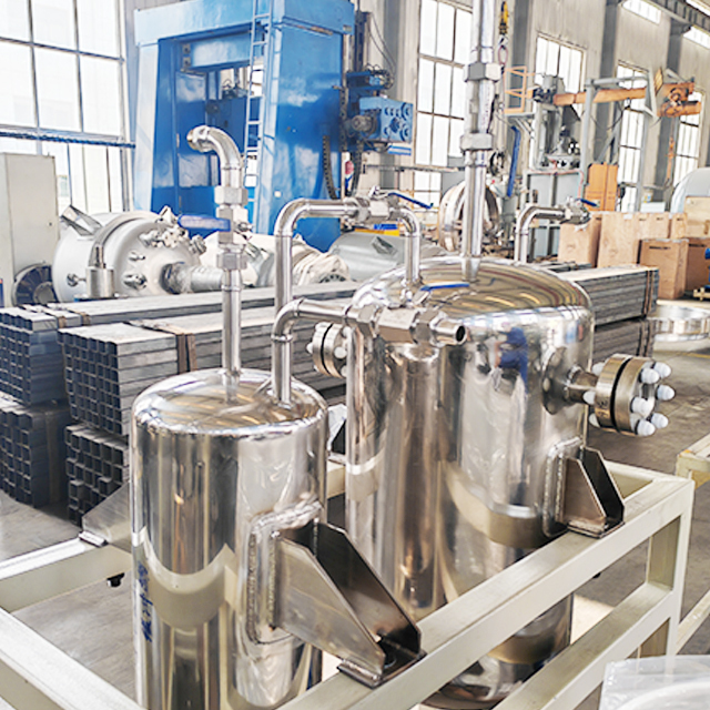 100L duplex stainless steel jacket chemcial distillation reactor system