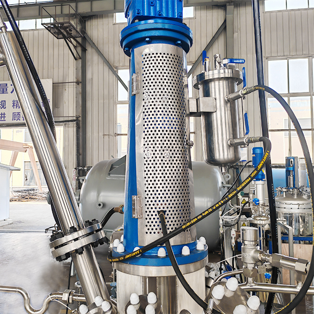 100L duplex stainless steel jacket chemcial distillation reactor