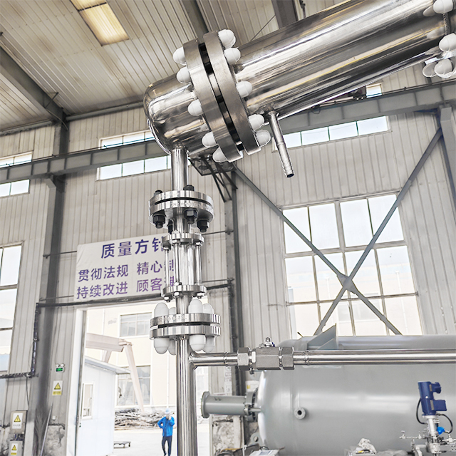 100L duplex stainless steel jacket chemcial distillation reactor