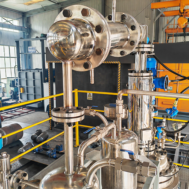100L esterification polycondensation pilotplant