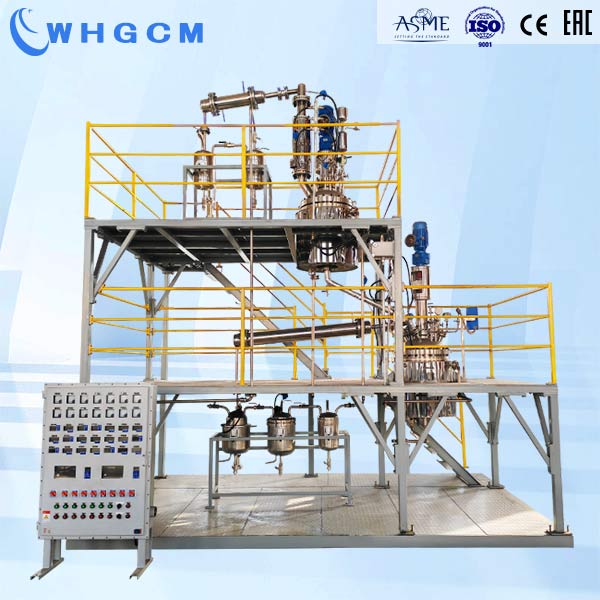 100L esterification polycondensation pilotplant