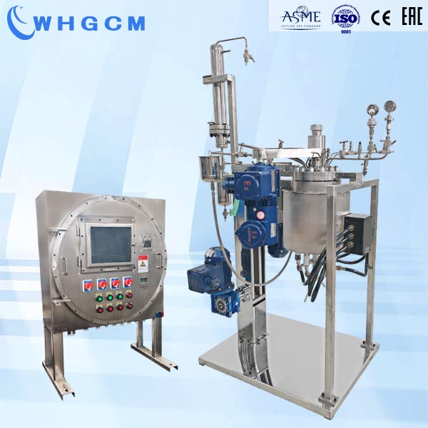 5L Hastelloy C-276 high pressure high temperature reactor system with ...