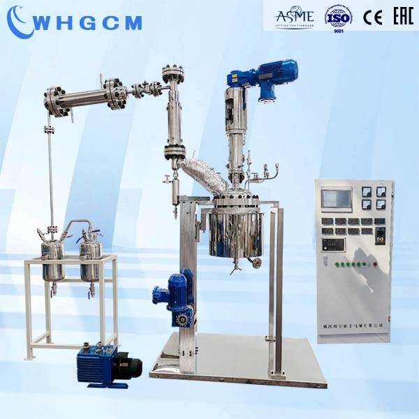 20L stainless steel vacuum distillation reactor