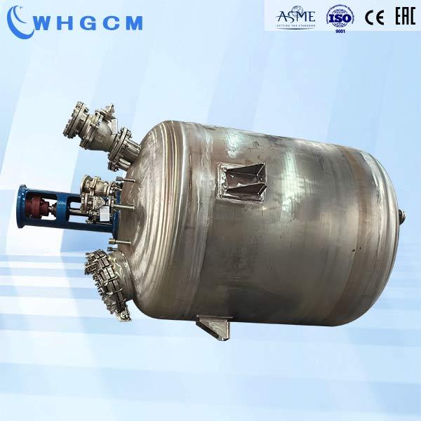 2000L stainless steel S304 cladding plate reactor high temperature