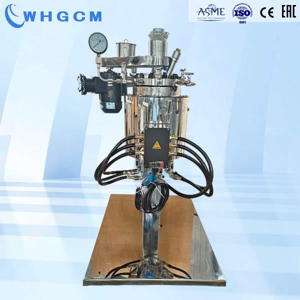 5L hastelloy high pressure hydrogenation reactor with lift device