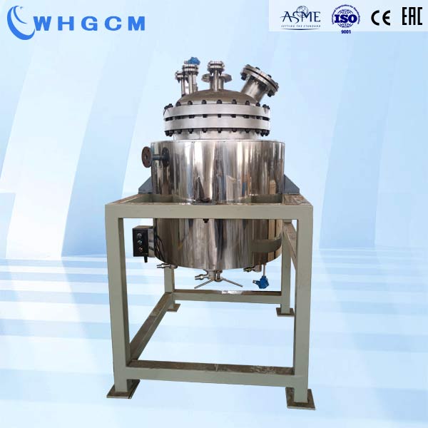 200l Hastelloy pilot reactor vessel with jacket and insolation