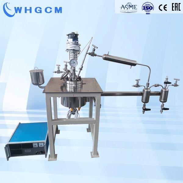 0.5L esterification lab jacketed reactor