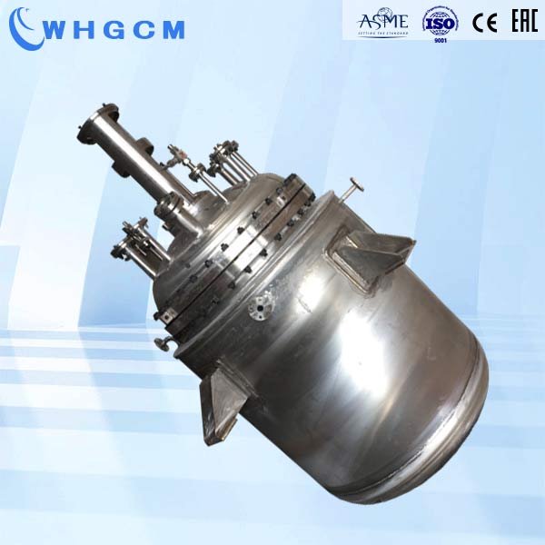 1500L high pressure mechanical sealed industrial reactor with jecket ...