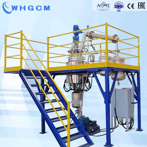 100L vacuum distillation equipment for sale made by WHGCM