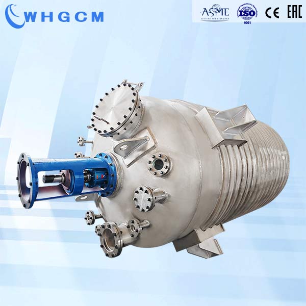 6300L reactor with half pipe coil jacket