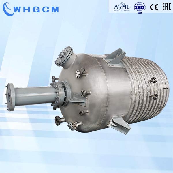 8000L Low speed limpet coil reactor stainless steel for octyloxyglycerol