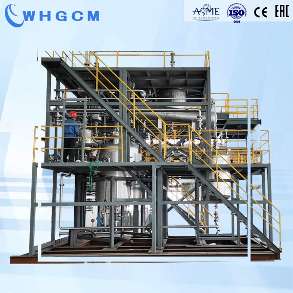 This is a industrial pilot plant for the distillation application. The ...