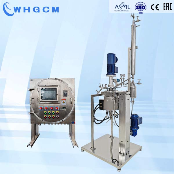 ASME U 2L Hastelloy hydrogenation lab reactor