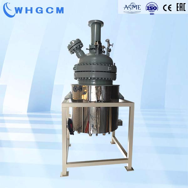 500L thermal oil jacket pilot reactor 316L electric heating