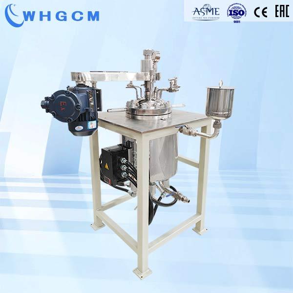 10L stainless lab reactor jacked heat with oil bathed