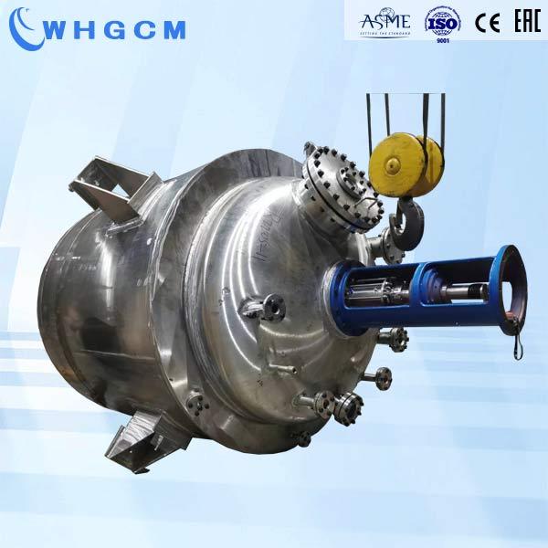5000L low temperature jacketed reactor with mechanical sealing